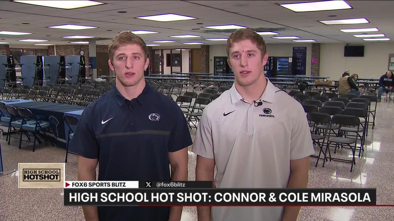 High School Hot Shot - Connor and Cole Mirasola | FOX6 Milwaukee