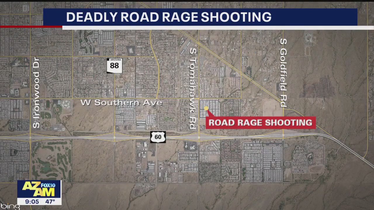 Man dies following apparent road-rage shooting in Apache Junction | FOX ...