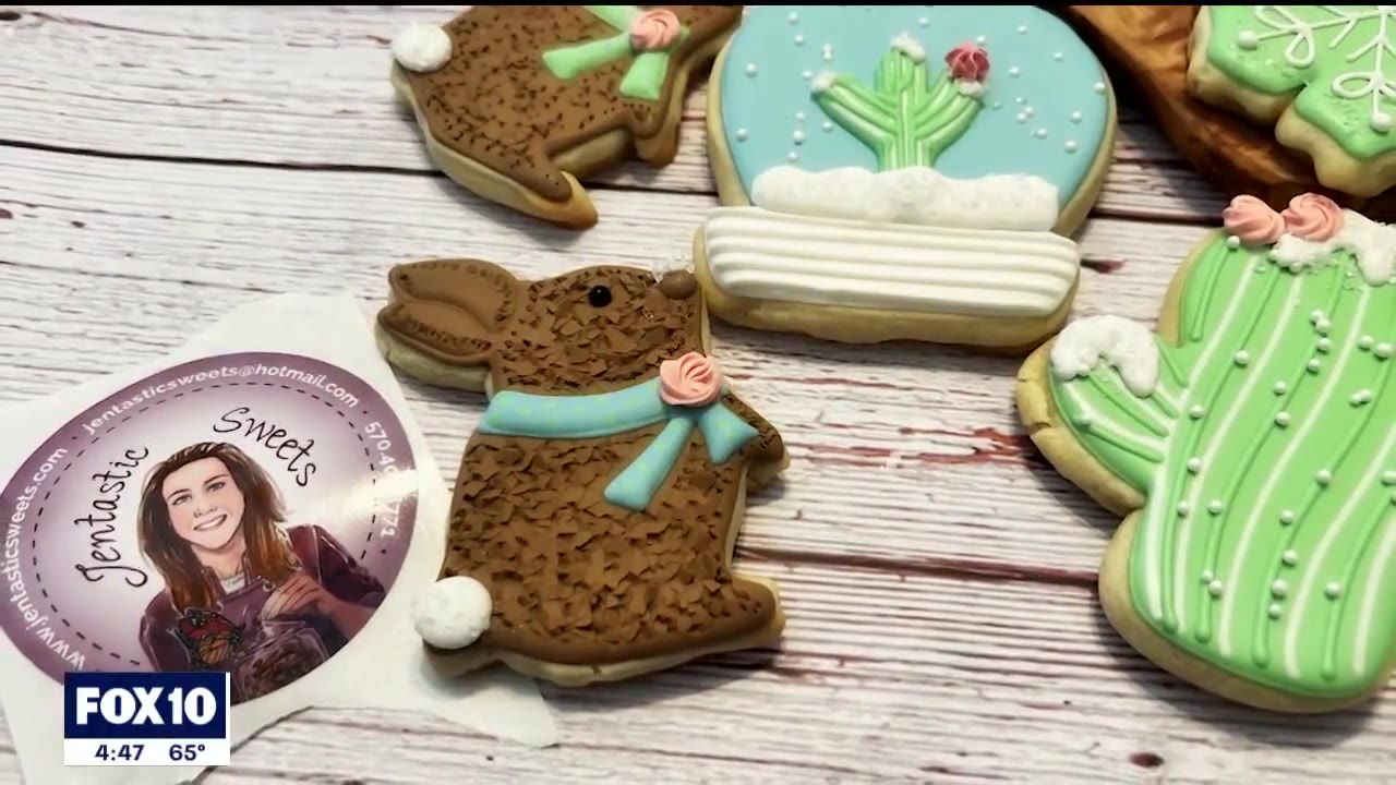 Using artistic talents to make Jentastic Sweets | Made In Arizona | FOX ...