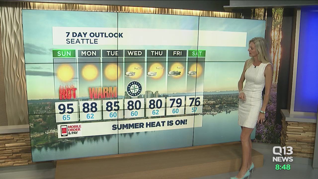 Erin Mayovsky's Sunday forecast | FOX 13 Seattle