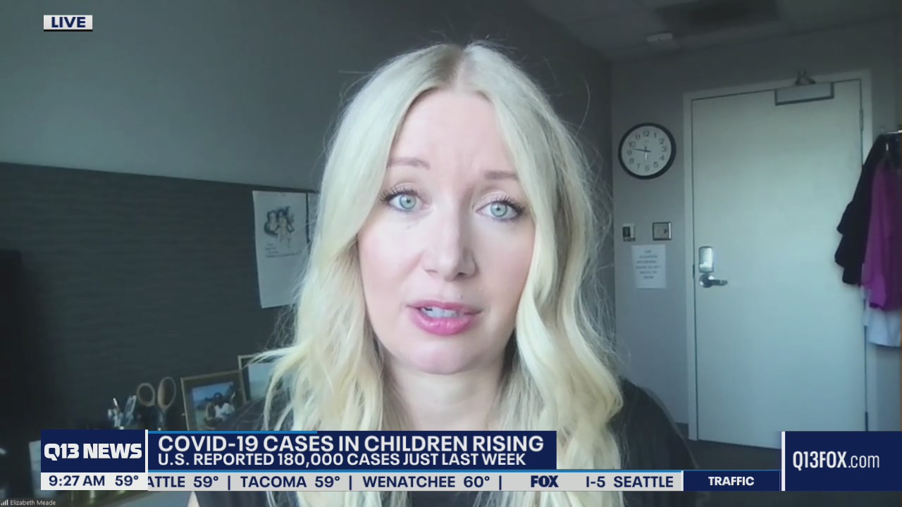 Parents concerned as COVID-19 cases rising in children | FOX 13 Seattle