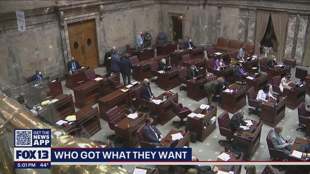 Washington lawmakers reach budget agreements as adjournment nears | FOX ...
