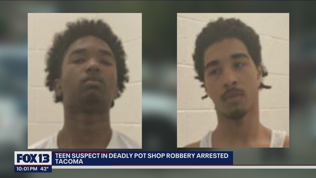 Teen suspected in deadly pot shop robbery arrested | FOX 13 Seattle
