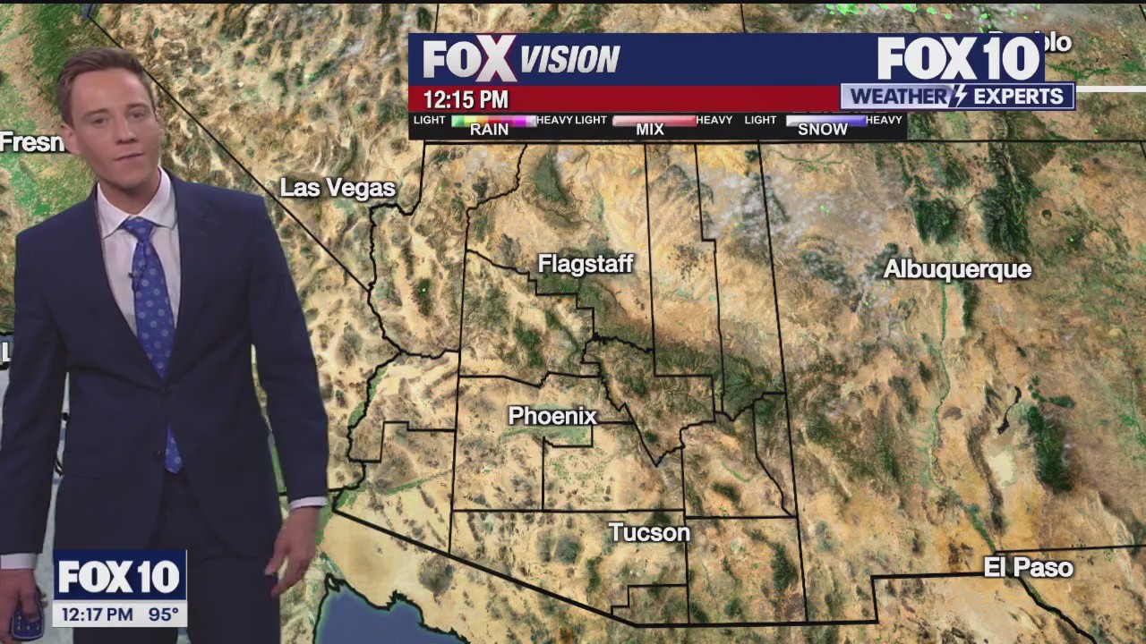 Noon Weather Forecast - 4/22/2024 | FOX 10 Phoenix