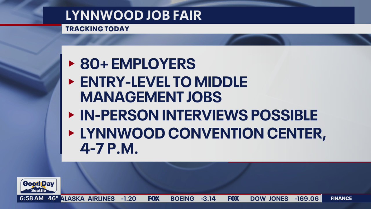 Lynnwood Job Fair happening this weekend | FOX 13 Seattle