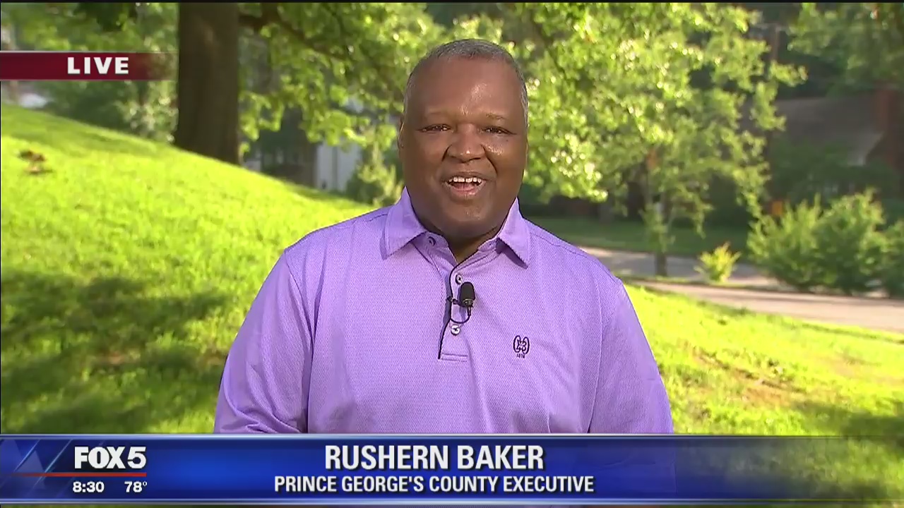 Prince George's Co. Executive Rushern Baker announces run for Maryland ...