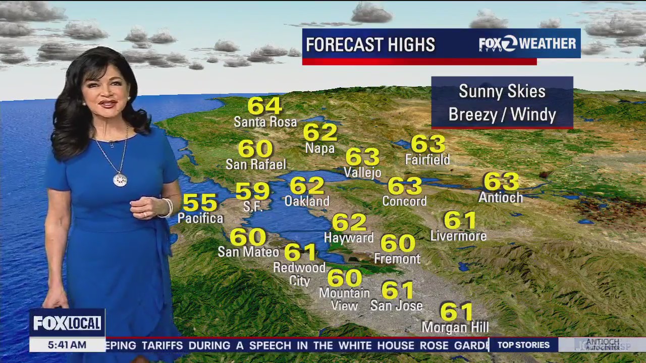 Sunny, breezy | KTVU FOX 2