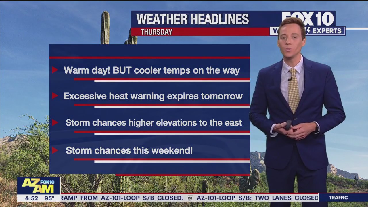 Morning Weather Forecast - 7/11/24 | FOX 10 Phoenix