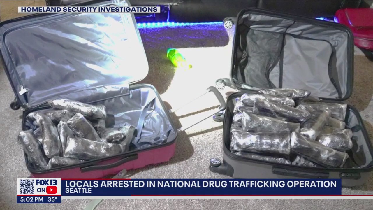 Seven people arrested in Seattle connected to national drug trafficking ...