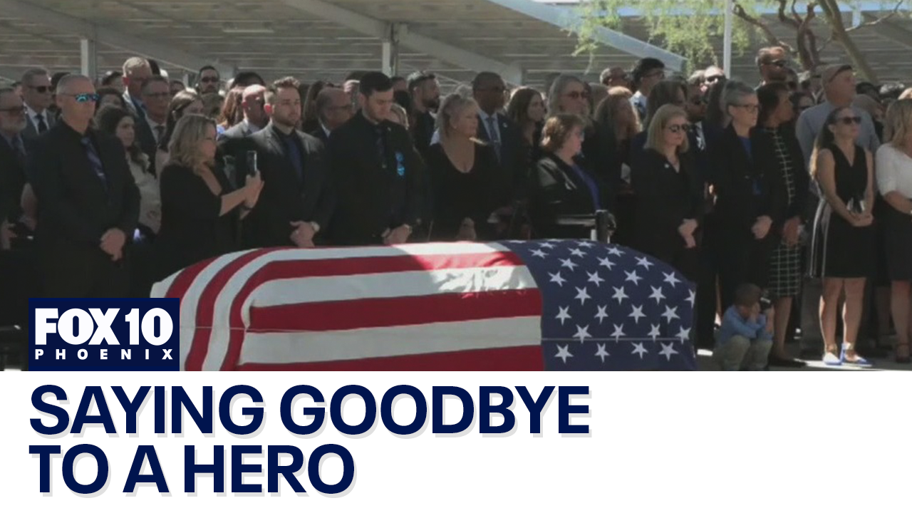 Zane Coolidge: Memorial held for slain officer | FOX 10 Phoenix