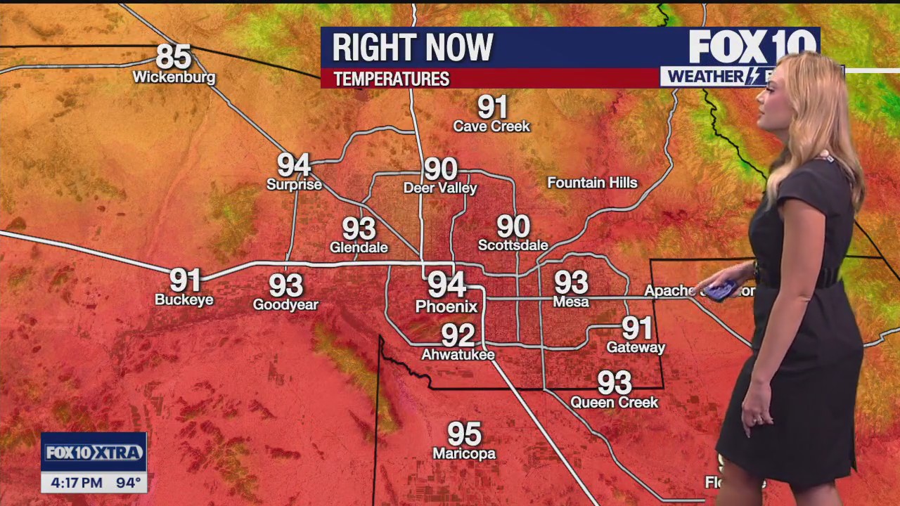 4 PM Weather Forecast - 9/20/24 | FOX 10 Phoenix