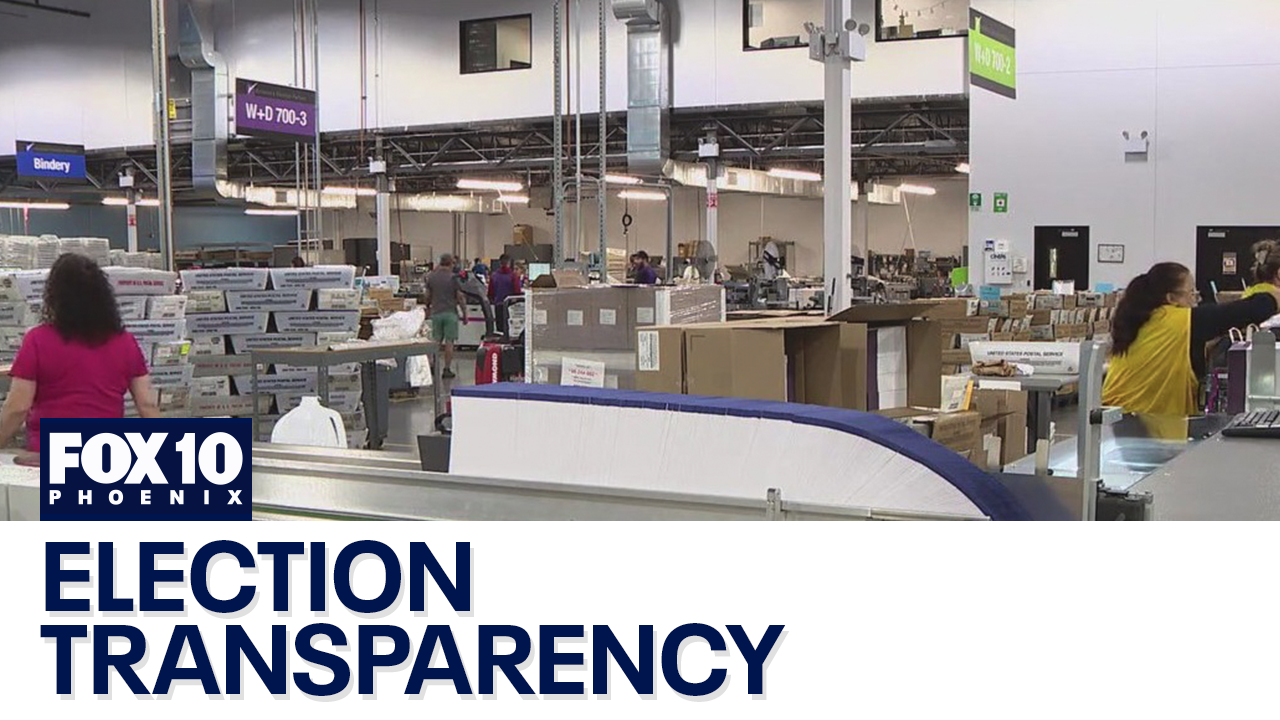 Behind-the-scenes look at ballot printing for Arizona | FOX 10 Phoenix