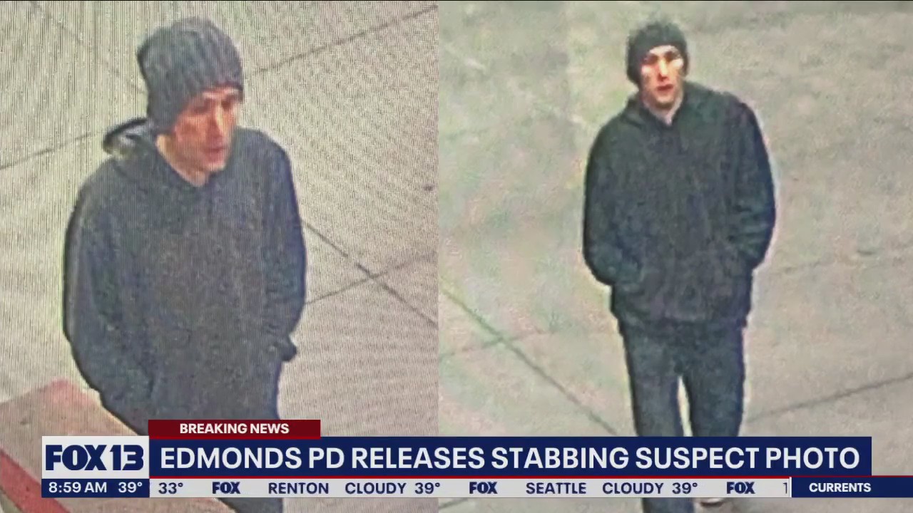 Edmonds PD releases murder suspect photo | FOX 13 Seattle