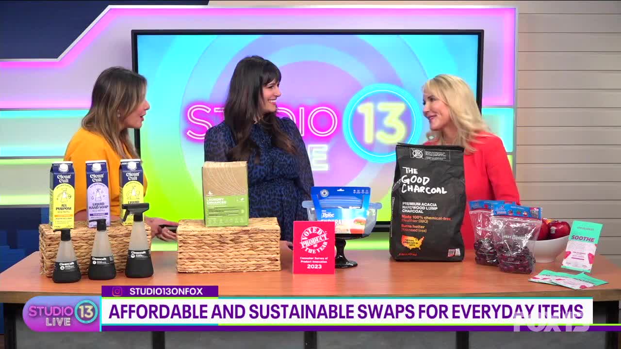 Learning about affordable, sustainable swaps for everyday items with ...
