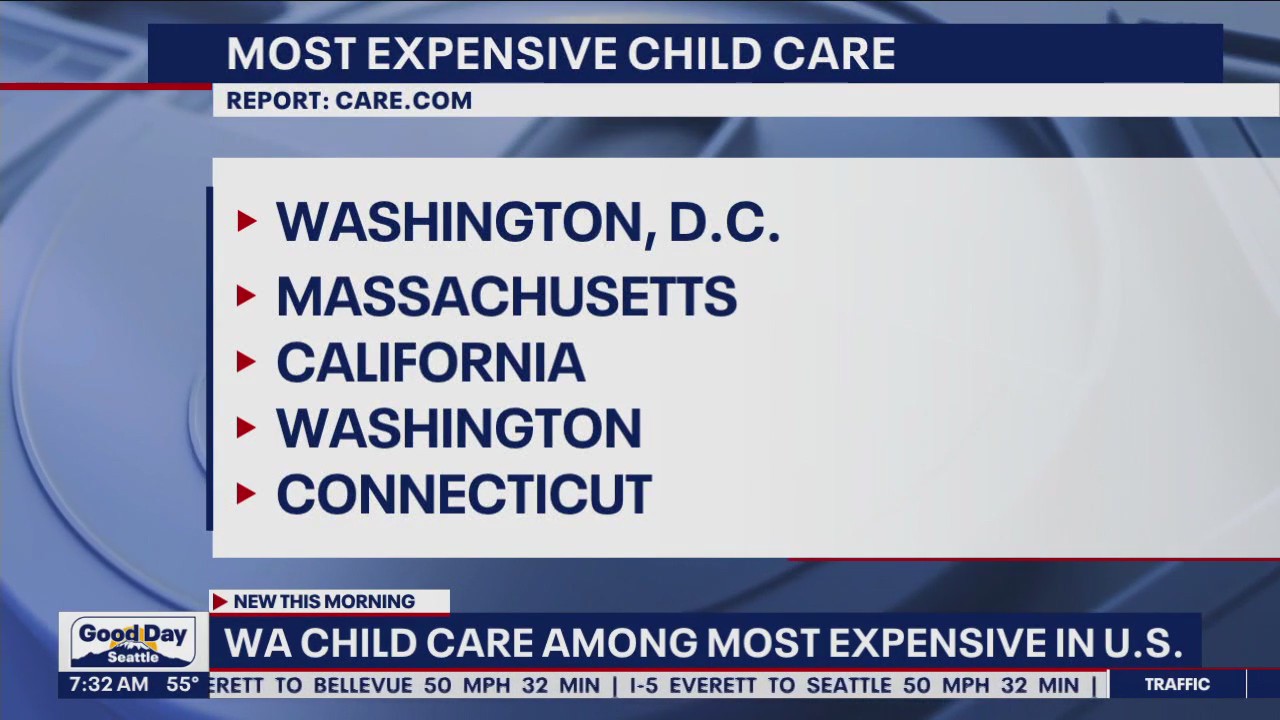 WA child care among most expensive in the U.S. | FOX 13 Seattle