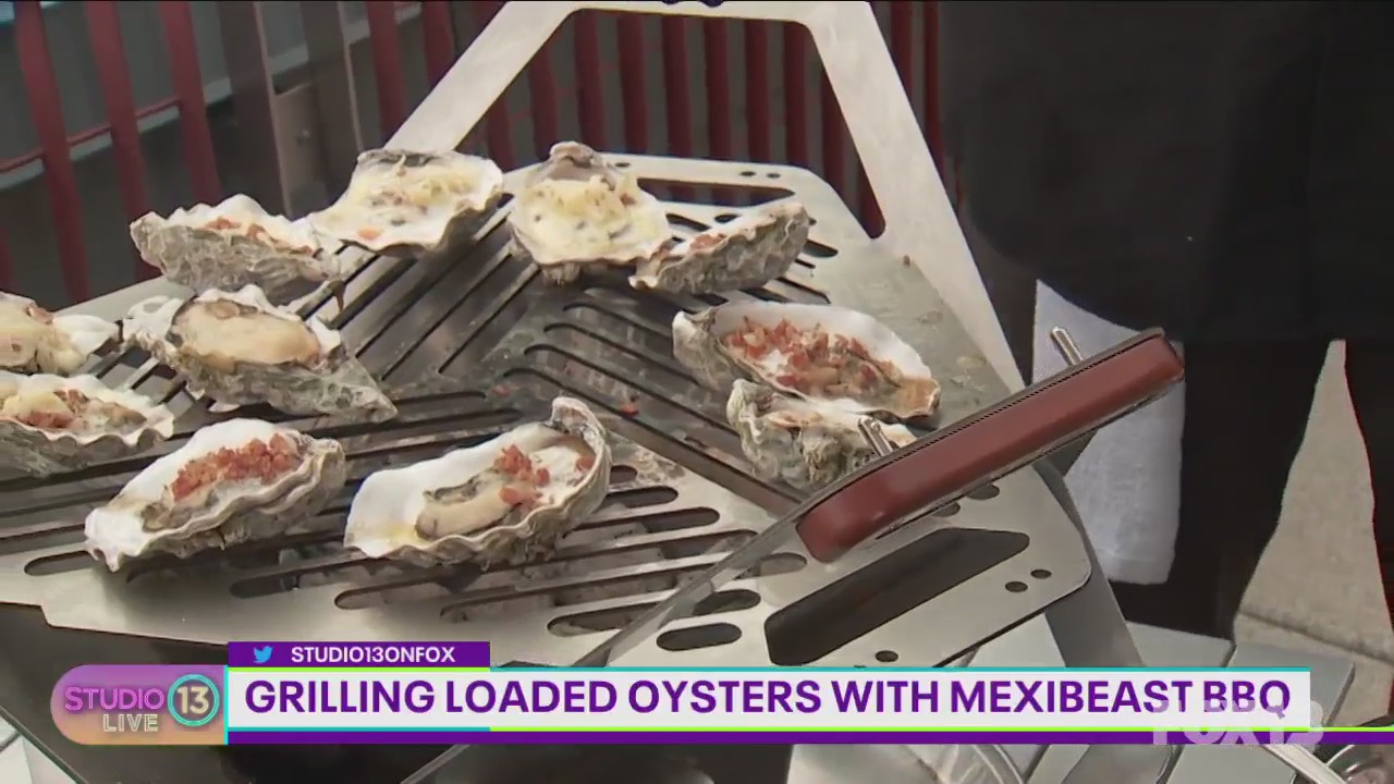 Emerald Eats: Grilling loaded oysters with Mexibeast BBQ | FOX 13 Seattle