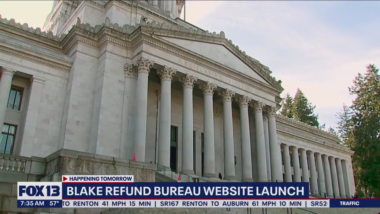 Blake Refund Bureau website launch | FOX 13 Seattle