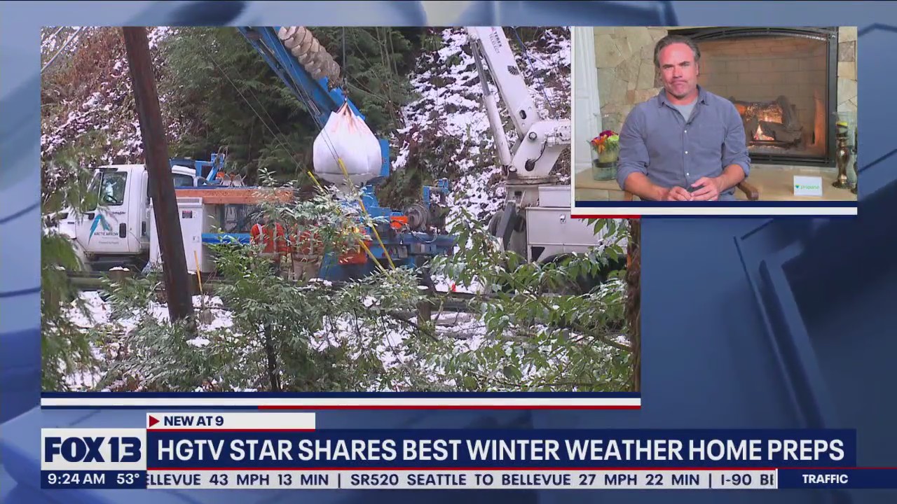 HGTV star shares best winter weather home preps | FOX 13 Seattle