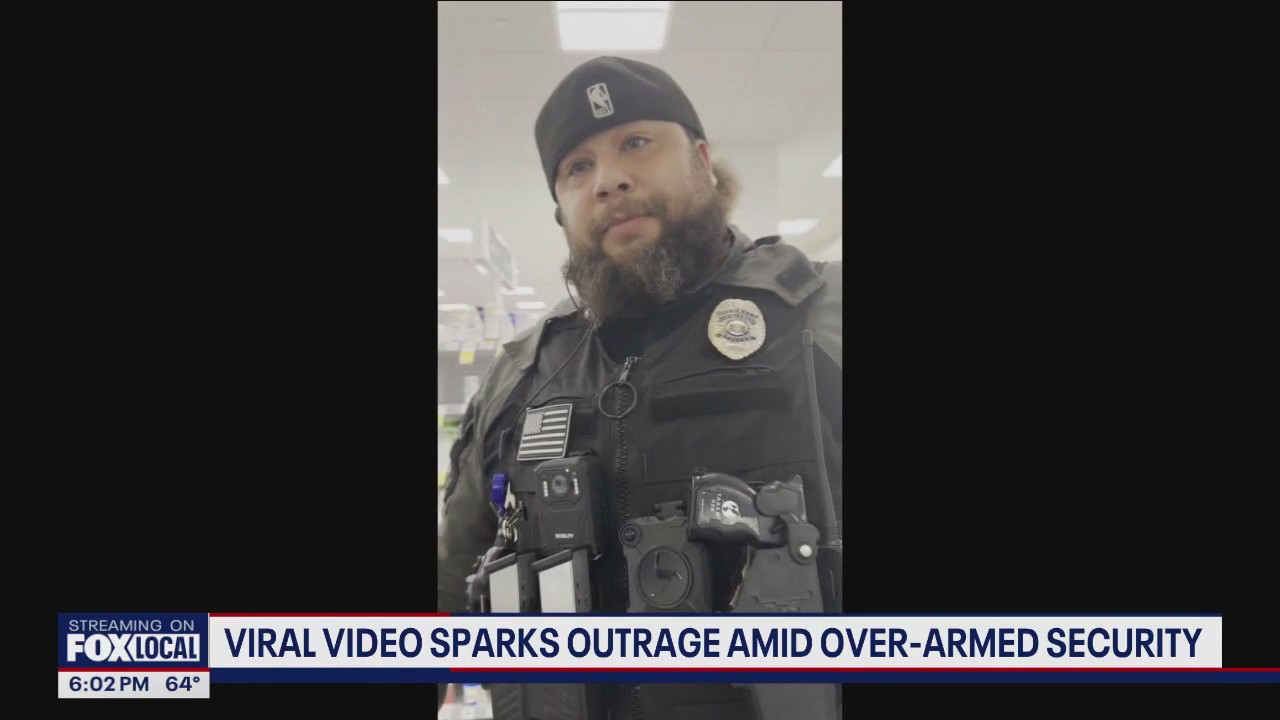 Viral video sparks outrage over armed security | FOX 13 Seattle