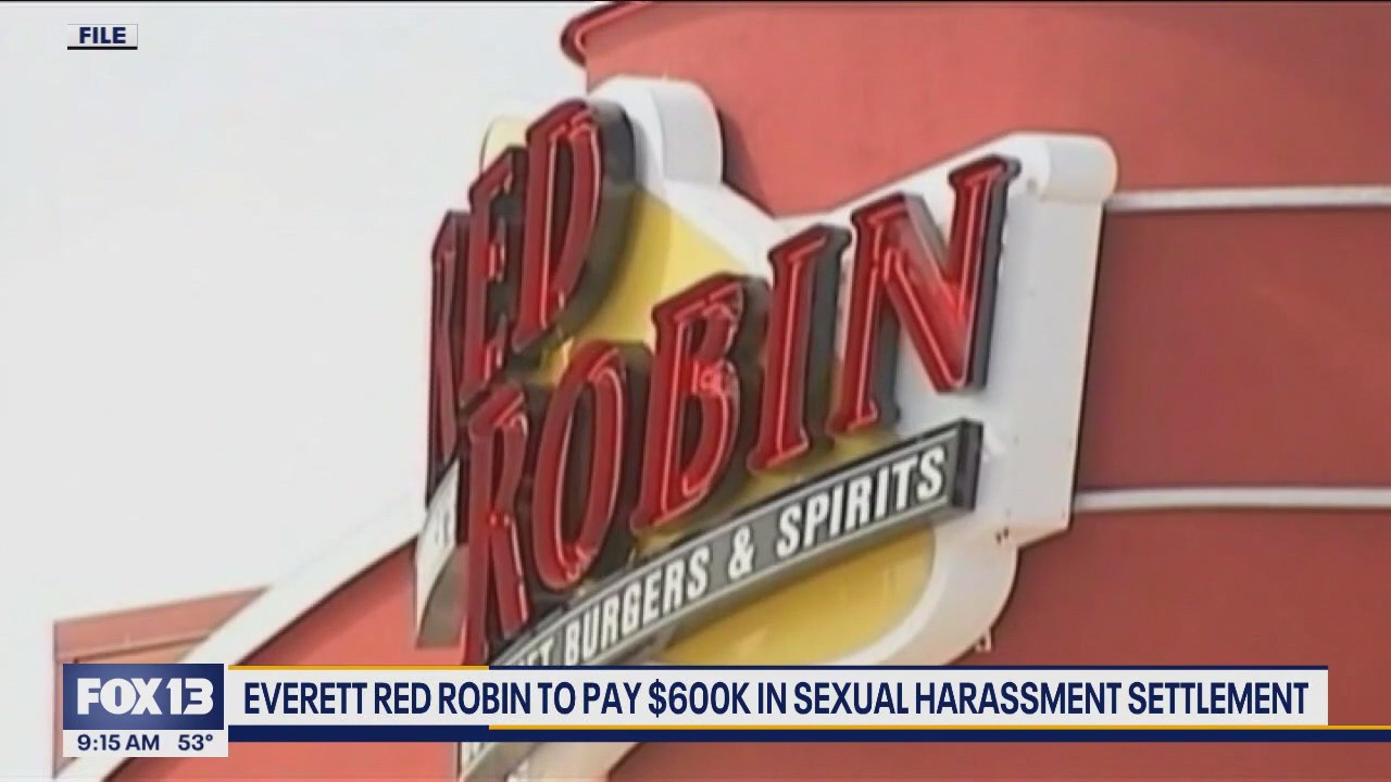 Everett Red Robin to pay $600K in sexual harassment settlement | FOX 13 ...