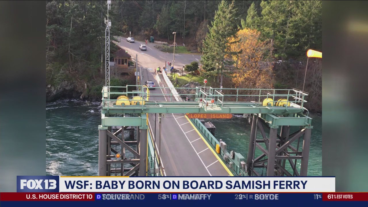 Baby born on board WA ferry | FOX 13 Seattle