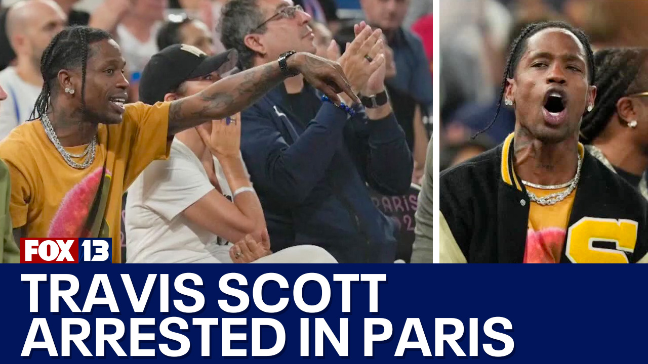 Travis Scott arrested in Paris | FOX 13 Seattle