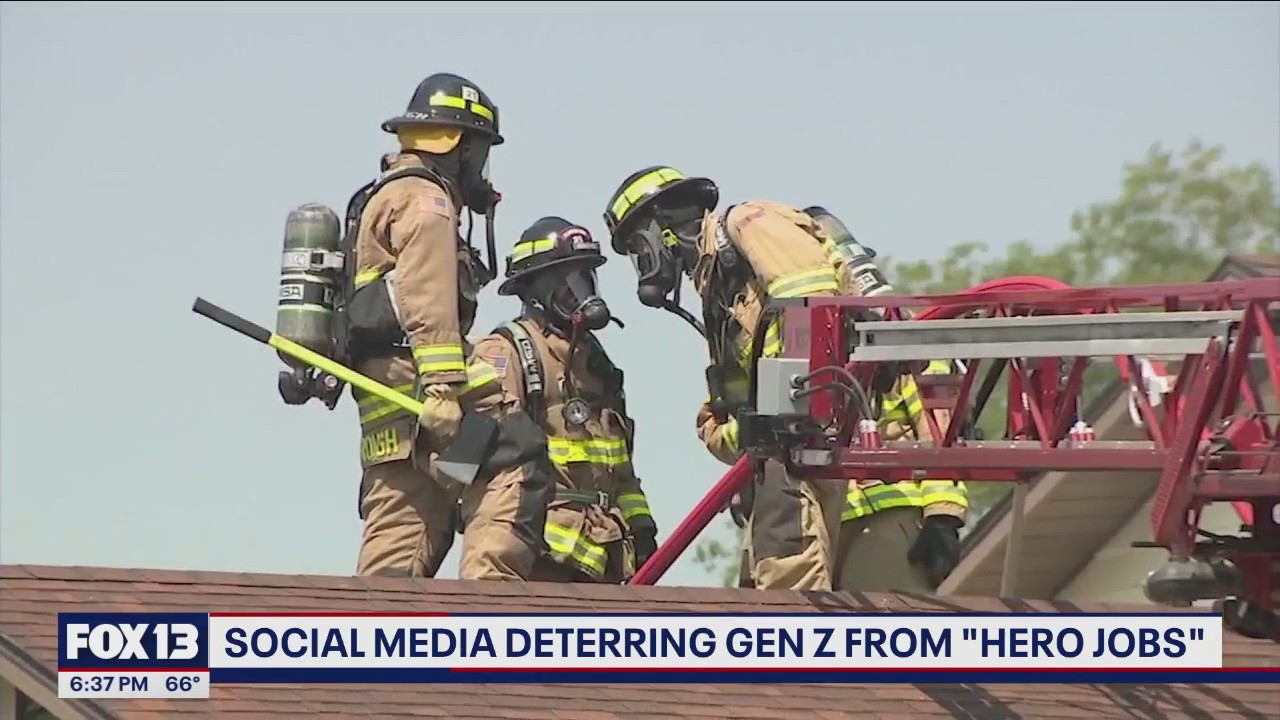 Social media deterring Gen Z from 'hero jobs' | FOX 13 Seattle