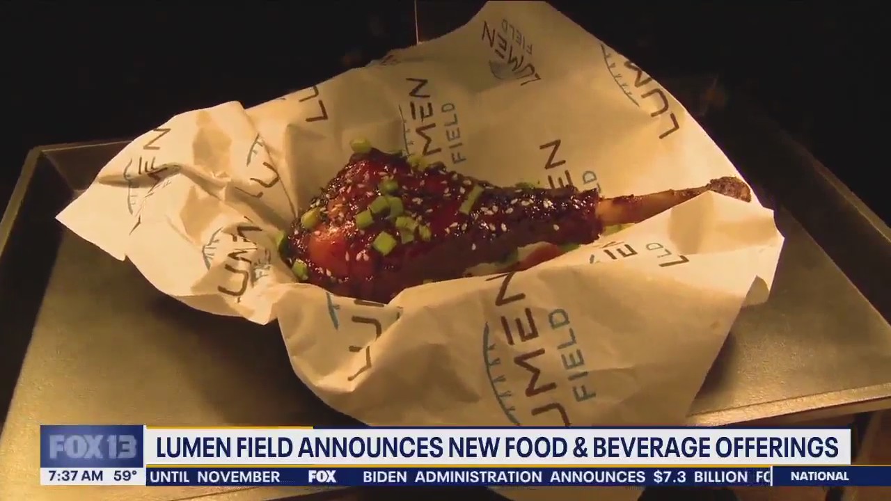 Lumen Field announced new food, beverage offerings | FOX 13 Seattle