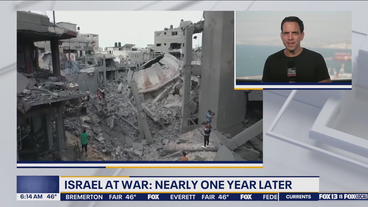 Israel at War: Nearly one year later | FOX 13 Seattle