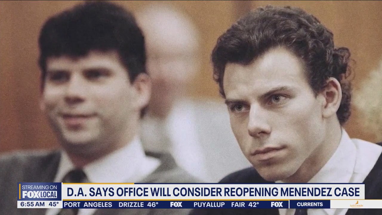 D.A. says office will consider reopening Menendez case | FOX 13 Seattle