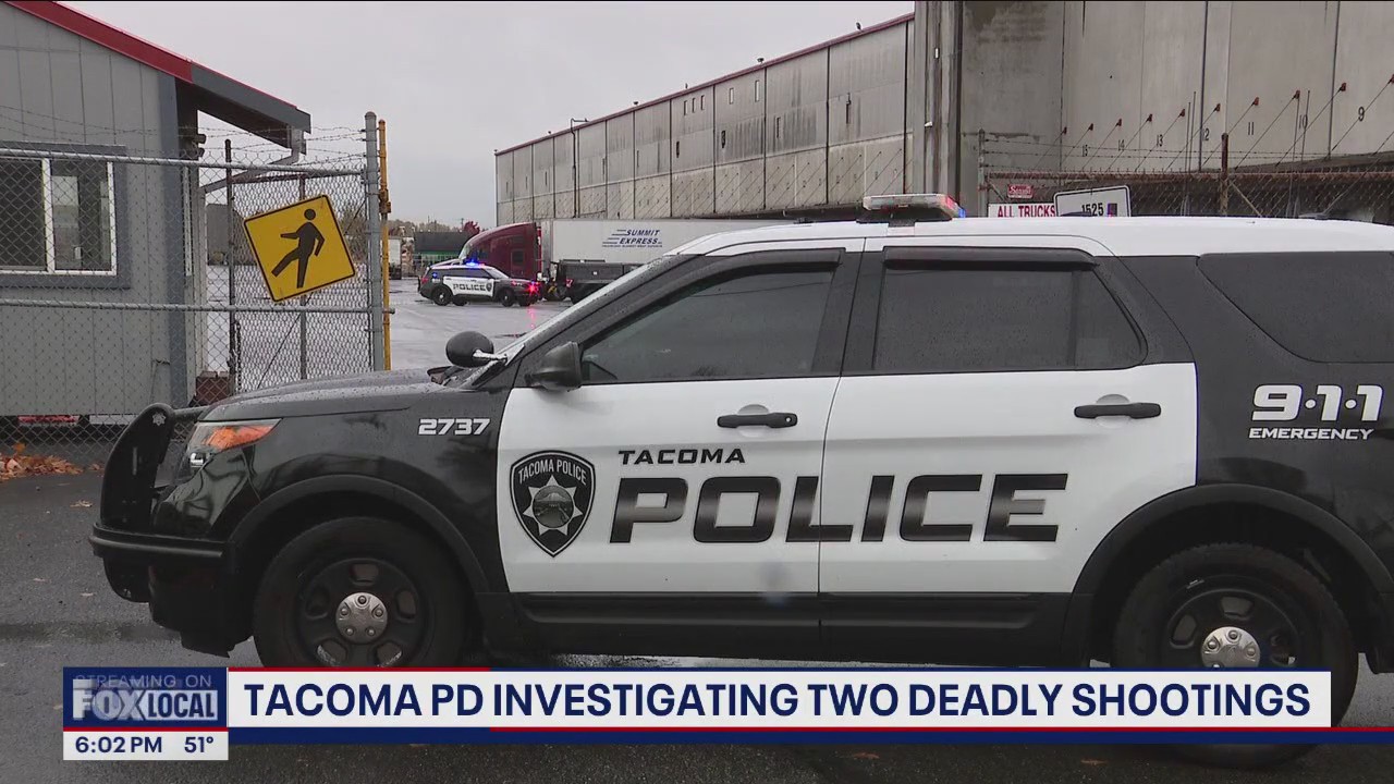 Tacoma Police investigating two deadly shootings | FOX 13 Seattle