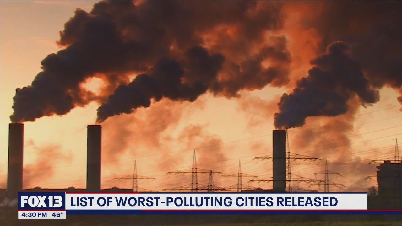 List of worst-polluting cities released | FOX 13 Seattle