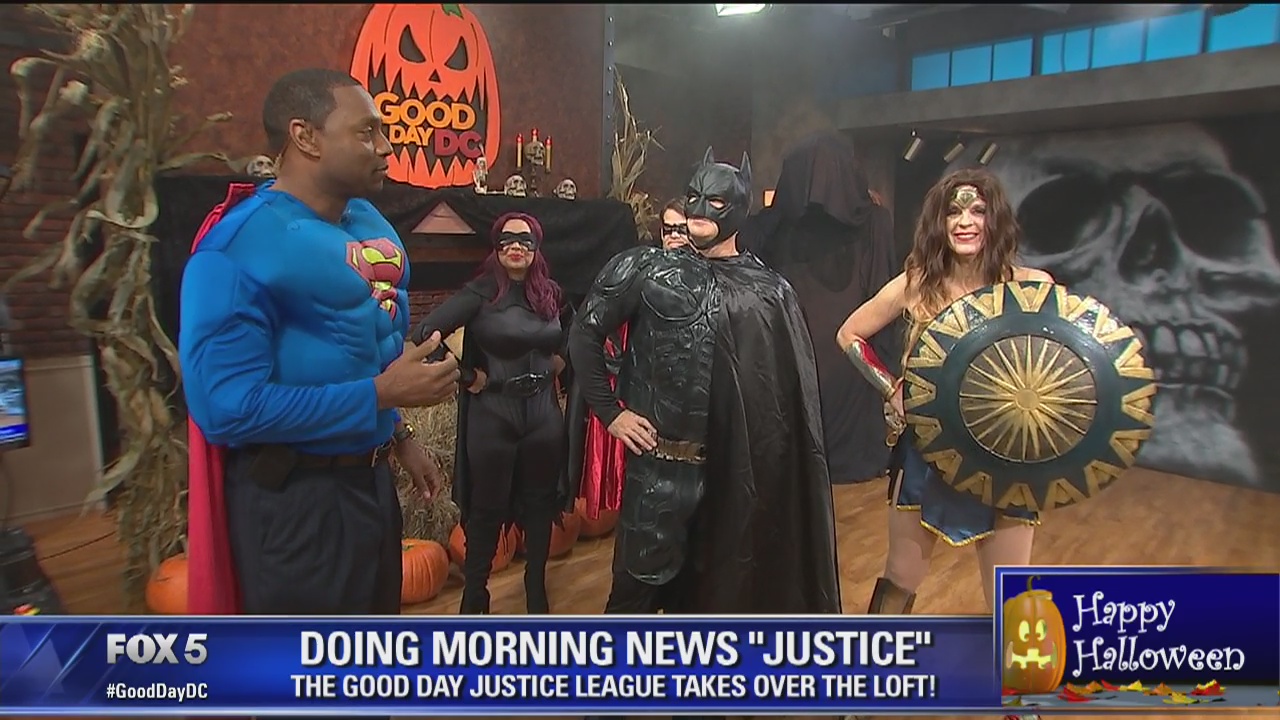 The Justice League takes over Good Day DC! | FOX 5 DC