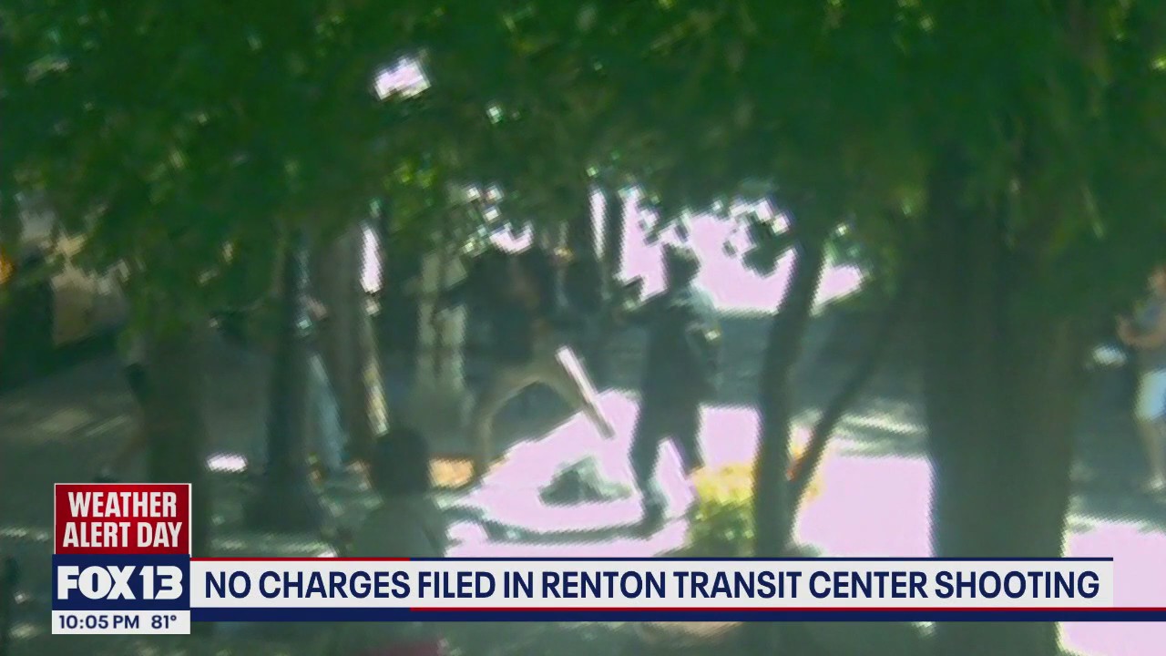 No charges for suspects in Renton transit center shooting | FOX 13 Seattle