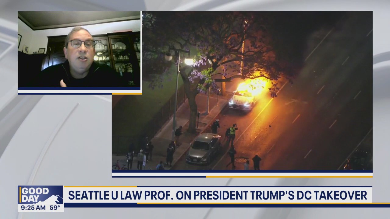 Seattle U Law professor on President Trump's DC takeover | FOX 13 Seattle