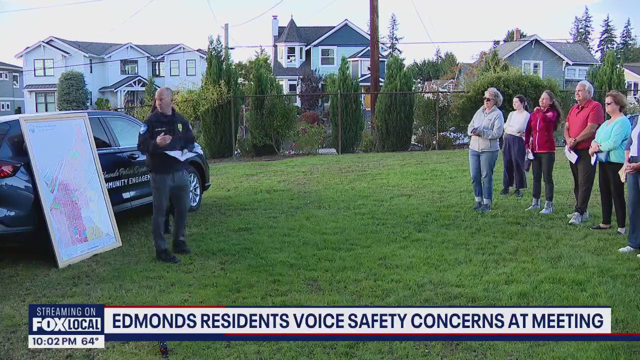 Edmonds, WA police talk safety following busy weekend | FOX 13 Seattle