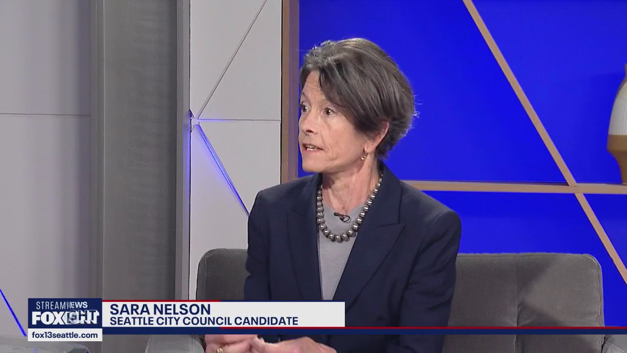 One-on-one with Seattle city council candidate Sara Nelson | FOX 13 Seattle