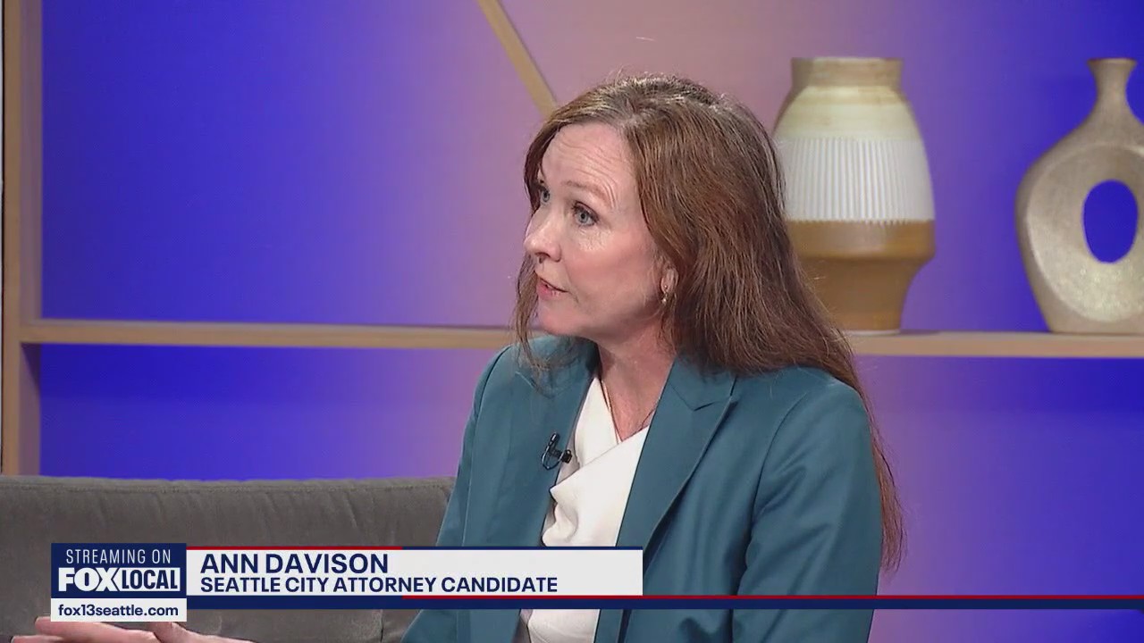 Interview with Seattle City Attorney Candidate Ann Davidson | FOX 13 ...