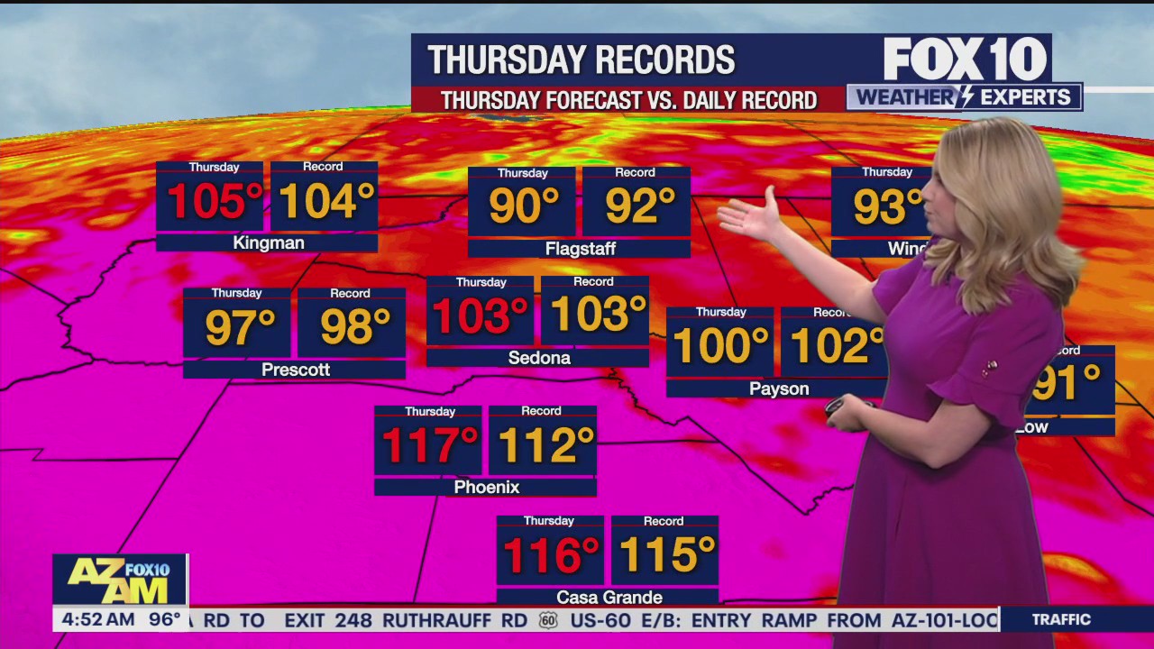Morning Weather Forecast - 8/7/25 | FOX 10 Phoenix