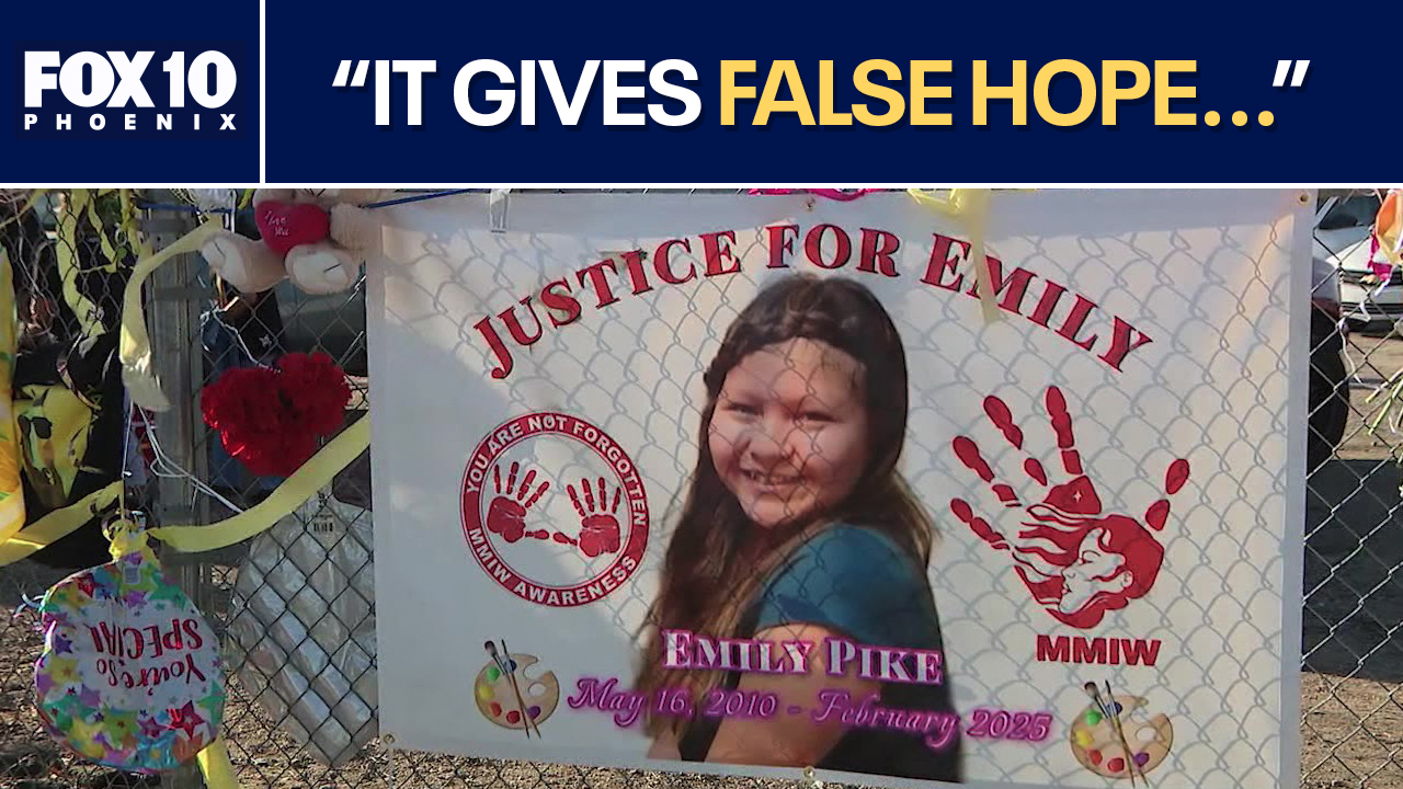 Emily Pike case: Police dispel arrest rumors | FOX 10 Phoenix