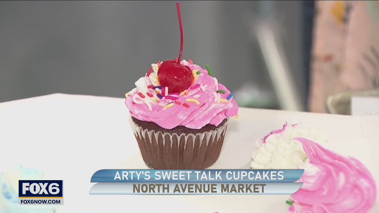 Arty's Sweet Talk Cupcakes at North Avenue Market | FOX6 Milwaukee