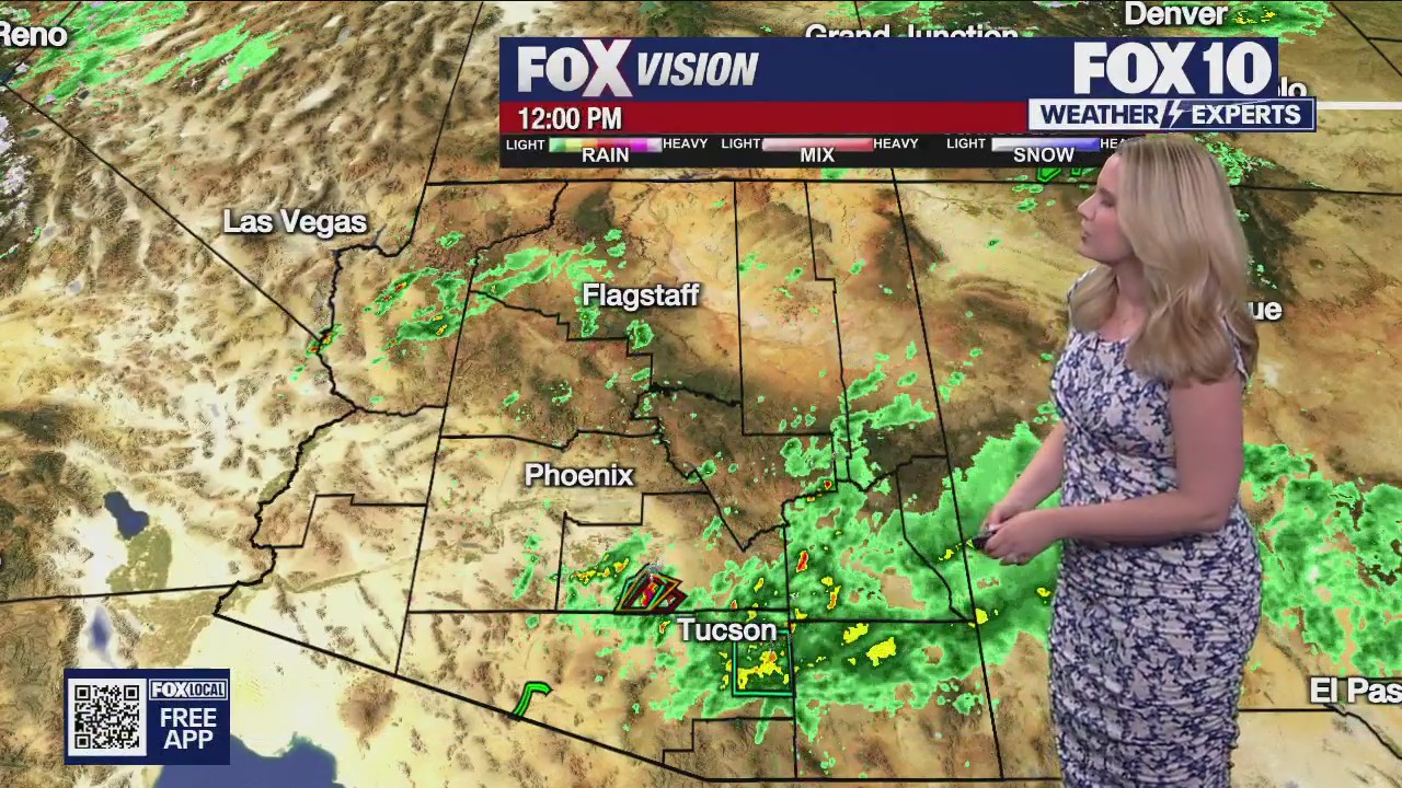 Noon Weather Forecast - 10/13/25 | FOX 10 Phoenix