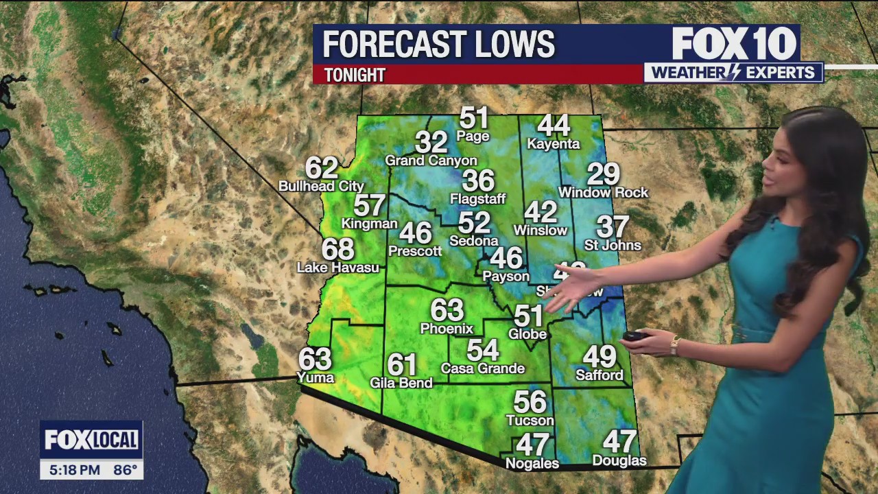 Evening Weather Forecast- 10/25/25 | FOX 10 Phoenix