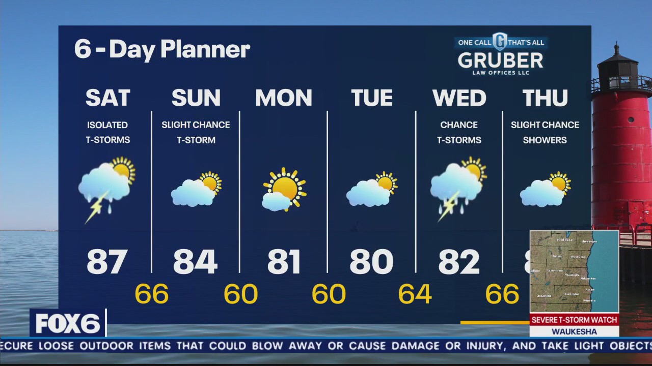 Weather Webcast with Meteorologist Eric Manges | FOX6 Milwaukee