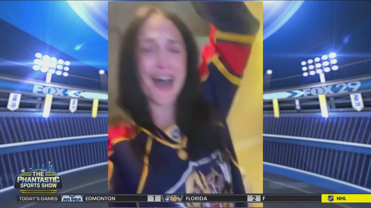 Jason Martinez's wife celebrates Panthers' Stanley Cup win | FOX 29 ...