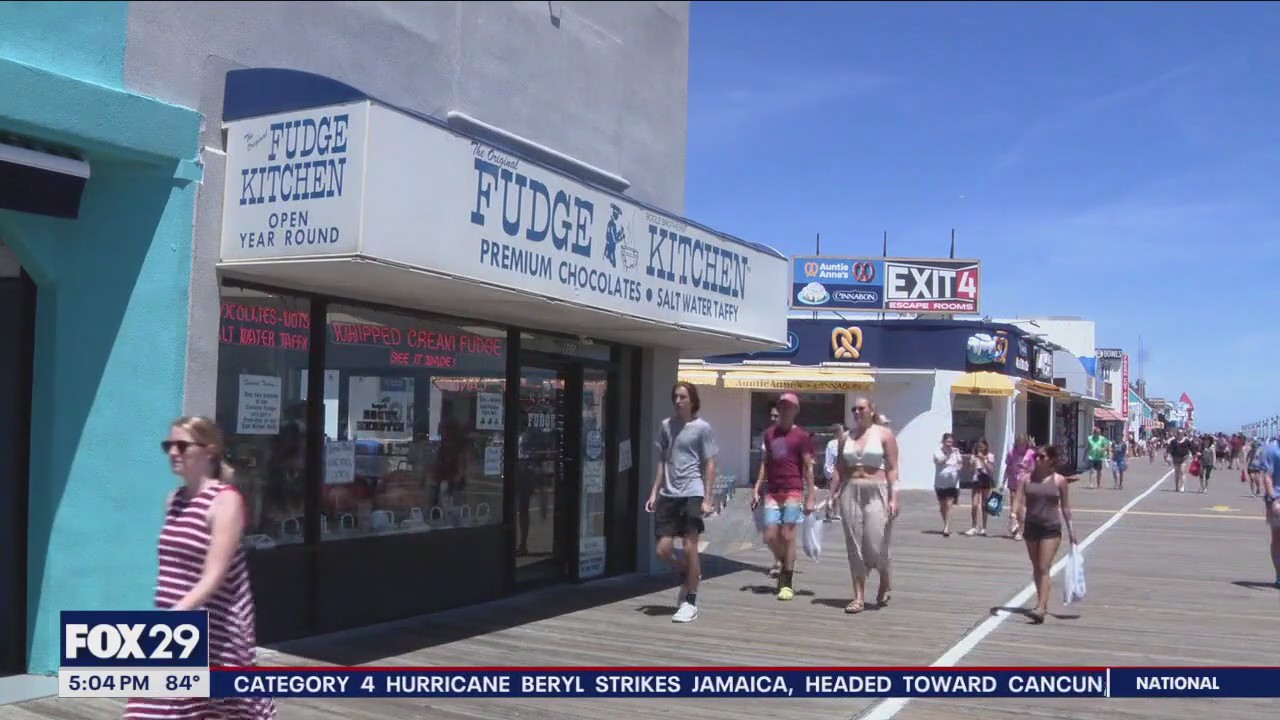 Business in Ocean City is booming ahead July 4th holiday | FOX 29 ...