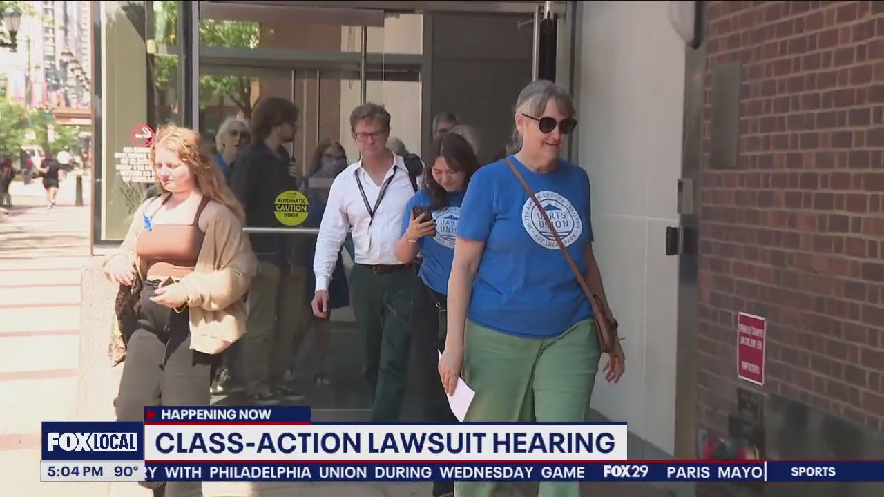 Inside the UArts Employee Union class-action lawsuit hearing | FOX 29 ...
