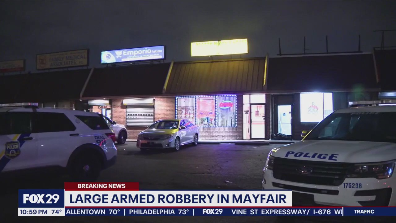 Police investigate armed robbery at a small business in Mayfair | FOX ...
