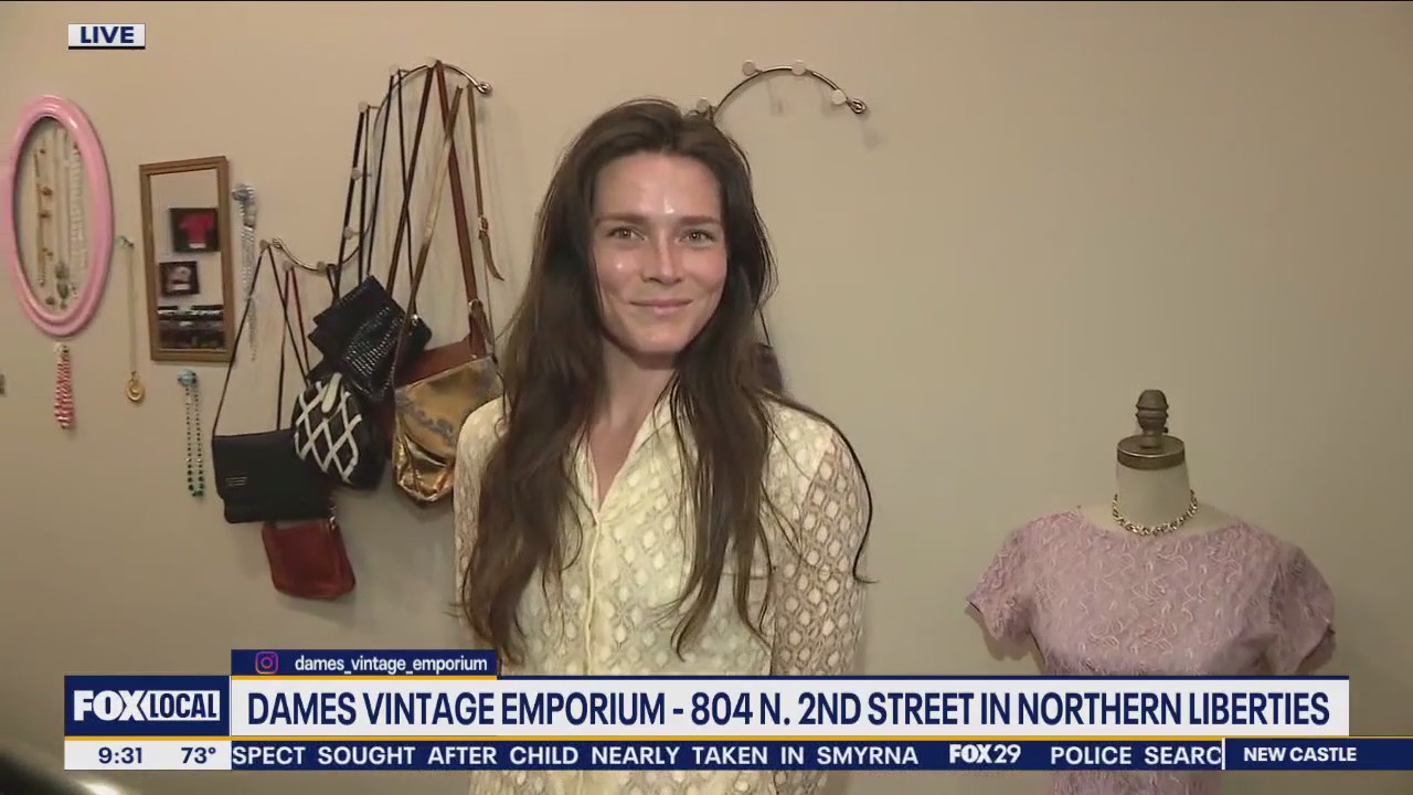 Jenn visits Philly vintage clothes shop | FOX 29 Philadelphia