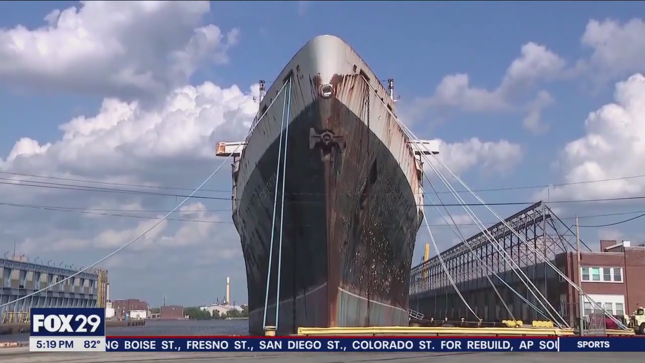 SS United States says pier landlord thwarted relocation efforts, tried ...